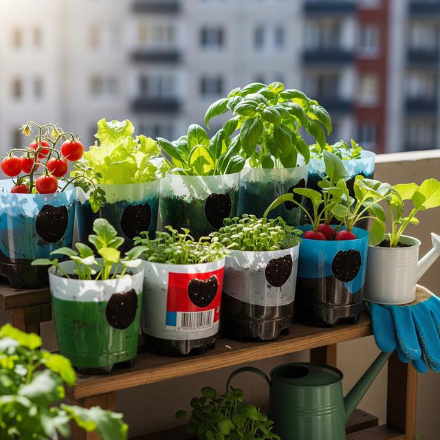 8 Cara Membuat Kebun Mini Sayuran dengan Pot Plastik Bekas di Rumah ...