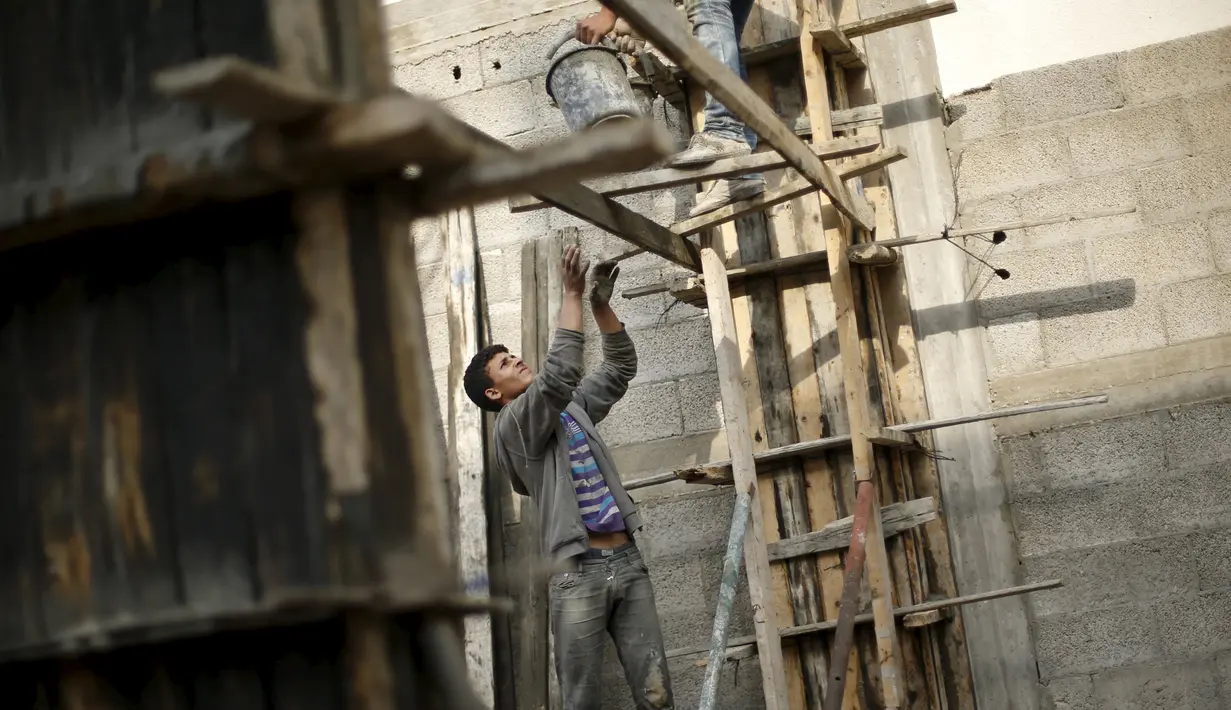 Kisah Bocah Palestina Berjuang Demi Menghidupi Keluarga - Foto Liputan6.com