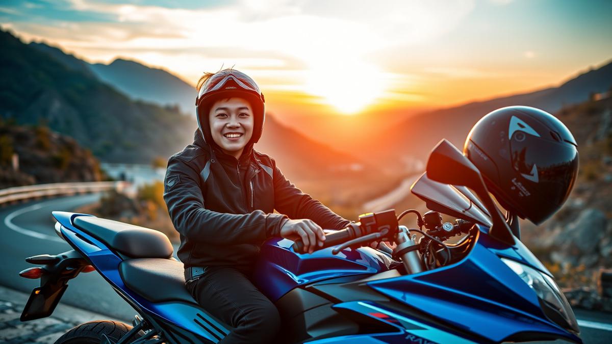 350 Caption Anak Motor Keren untuk Instagram