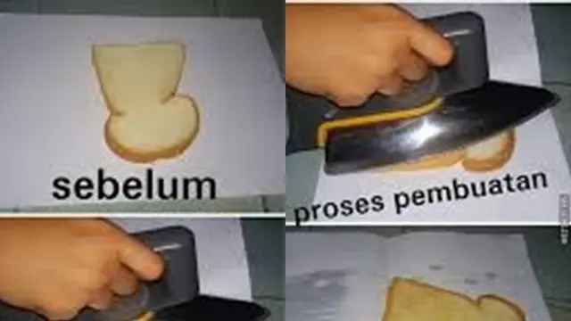 6 Cara Bikin Roti Bakar Ini Unik Sekaligus Kreatif - Hot Liputan6.com