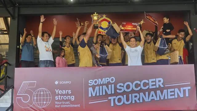 Rayakan Hari Jadi 50 Tahun di Indonesia, Sompo Insurance Gelar Turnamen Mini Soccer - Bola ...