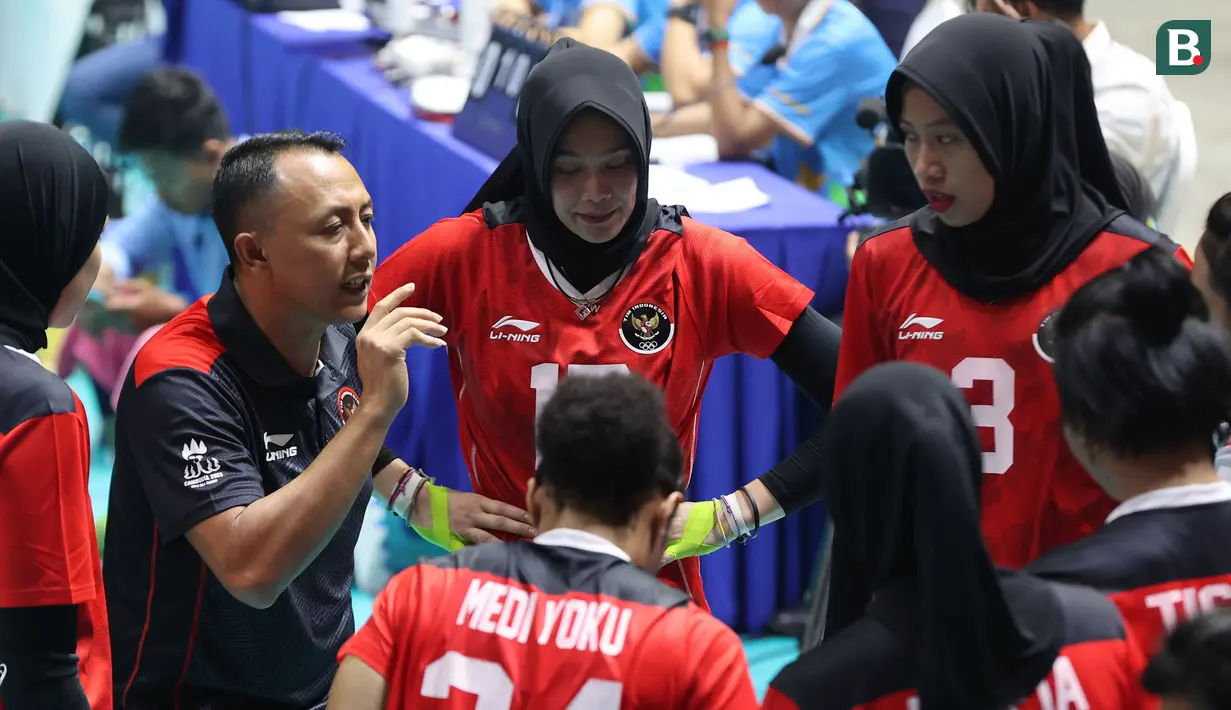 Foto: Langkah Pertama Timnas Bola Voli Putri Indonesia di SEA Games 2023 Terjegal Thailand ...