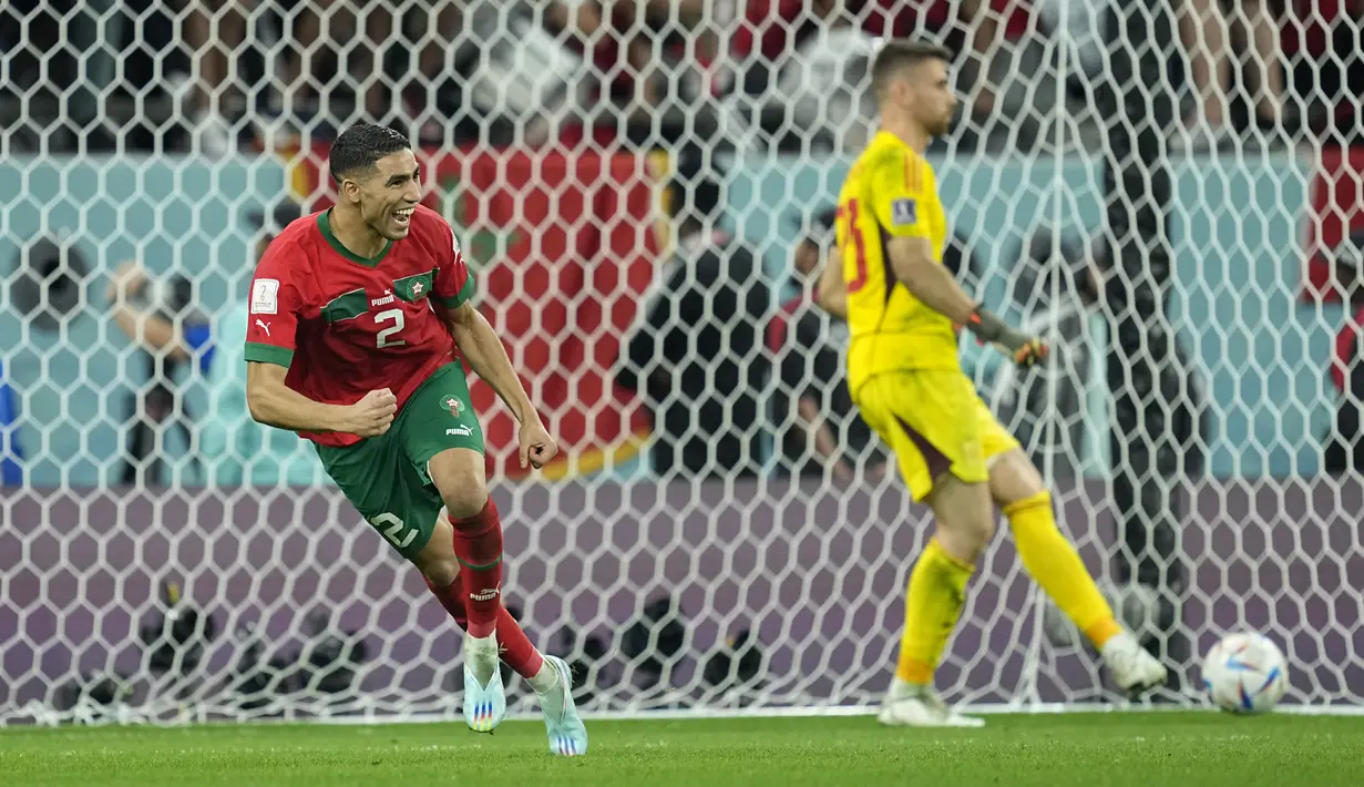 Maroko Kandaskan Spanyol Via Adu Penalti pada 16 Besar Piala Dunia 2022 ...