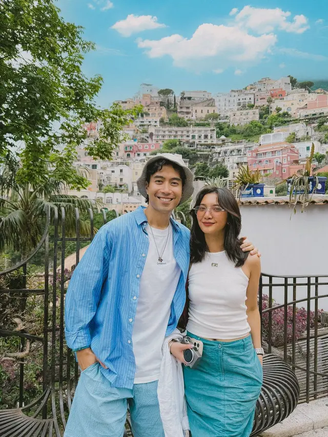 6 Potret Vidi Aldiano dan Sheila Dara Aisha Liburan ke Italia: Berharap ...