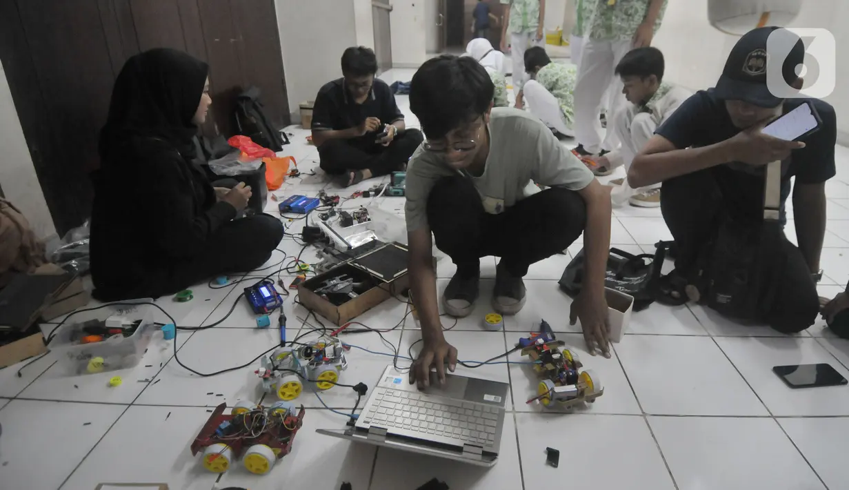 Turnamen Robotik Indonesia 2024 - Foto Liputan6.com