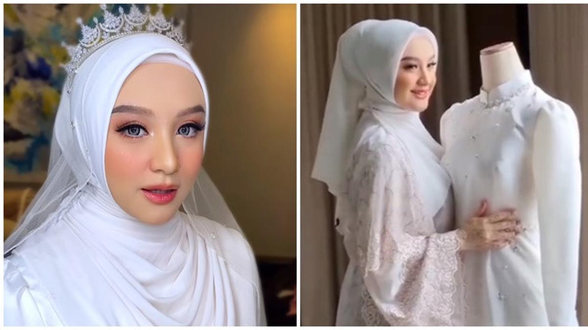 6 Potret Detail Penampilan Hersa Rahayu Istri Rizki DA, Usung Adat ...