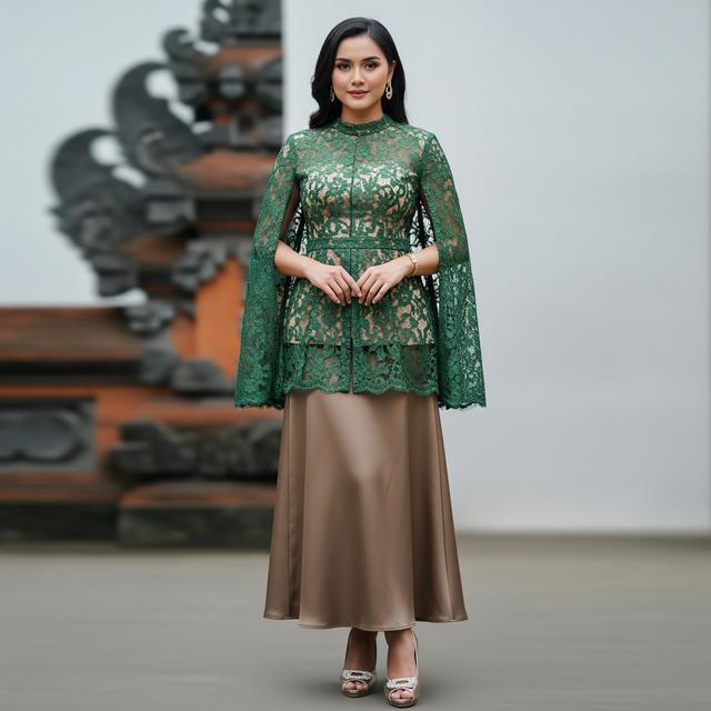 7 Trend Atasan Brokat Terbaru yang Cocok Dipakai dengan Rok A-Line Formal