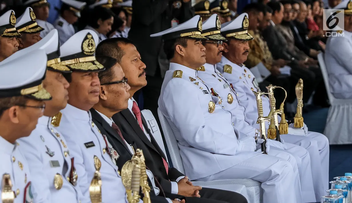 Peresmian Armada Baru Buatan Dalam Negeri KRI Kurau 856 - Foto Liputan6.com