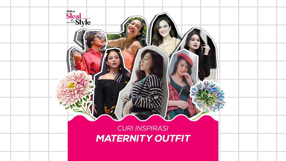 Tampil Kece Saat Hamil, Yuk Curi Inspirasi Maternity Outfit Para ...