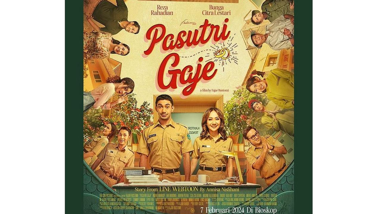 4 Kali Adu Akting, Ini 6 Potret BCL dan Reza Rahadian di Film Pasutri Gaje