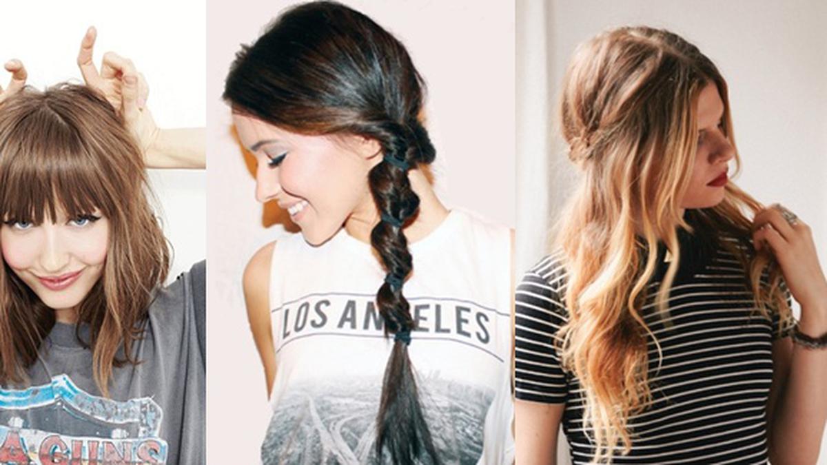 Inspirasi Gaya Rambut Yang Nggak Akan Rusak Walau Pakai Helm - Photo ...