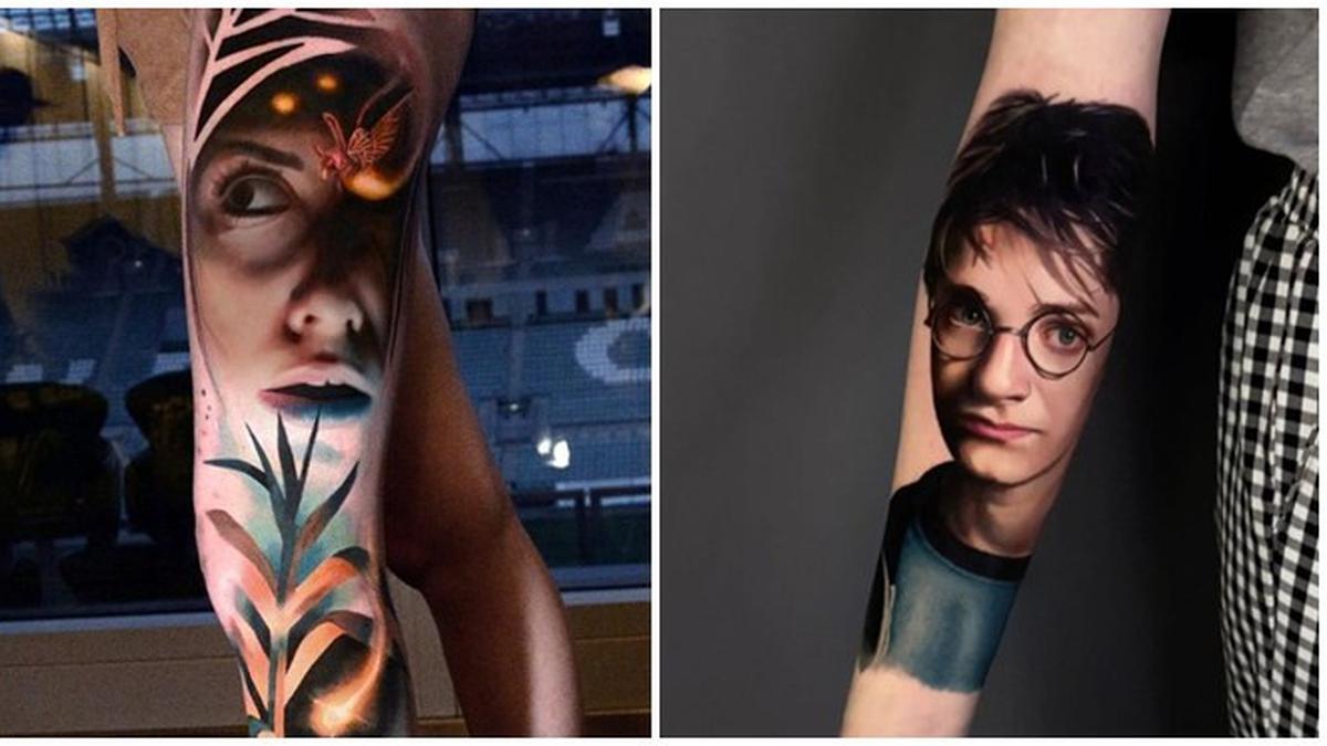 Seniman Ini Buat Tato Wajah Terlihat Sangat Nyata, 7 Hasilnya ...