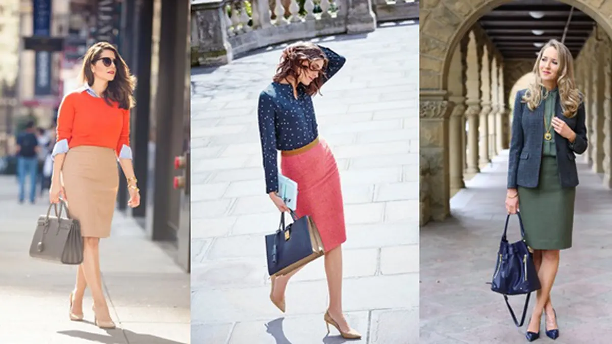 8 Ide Outfit Kantor Super Stylish Dengan Pencil Skirt - Photo Fimela.com