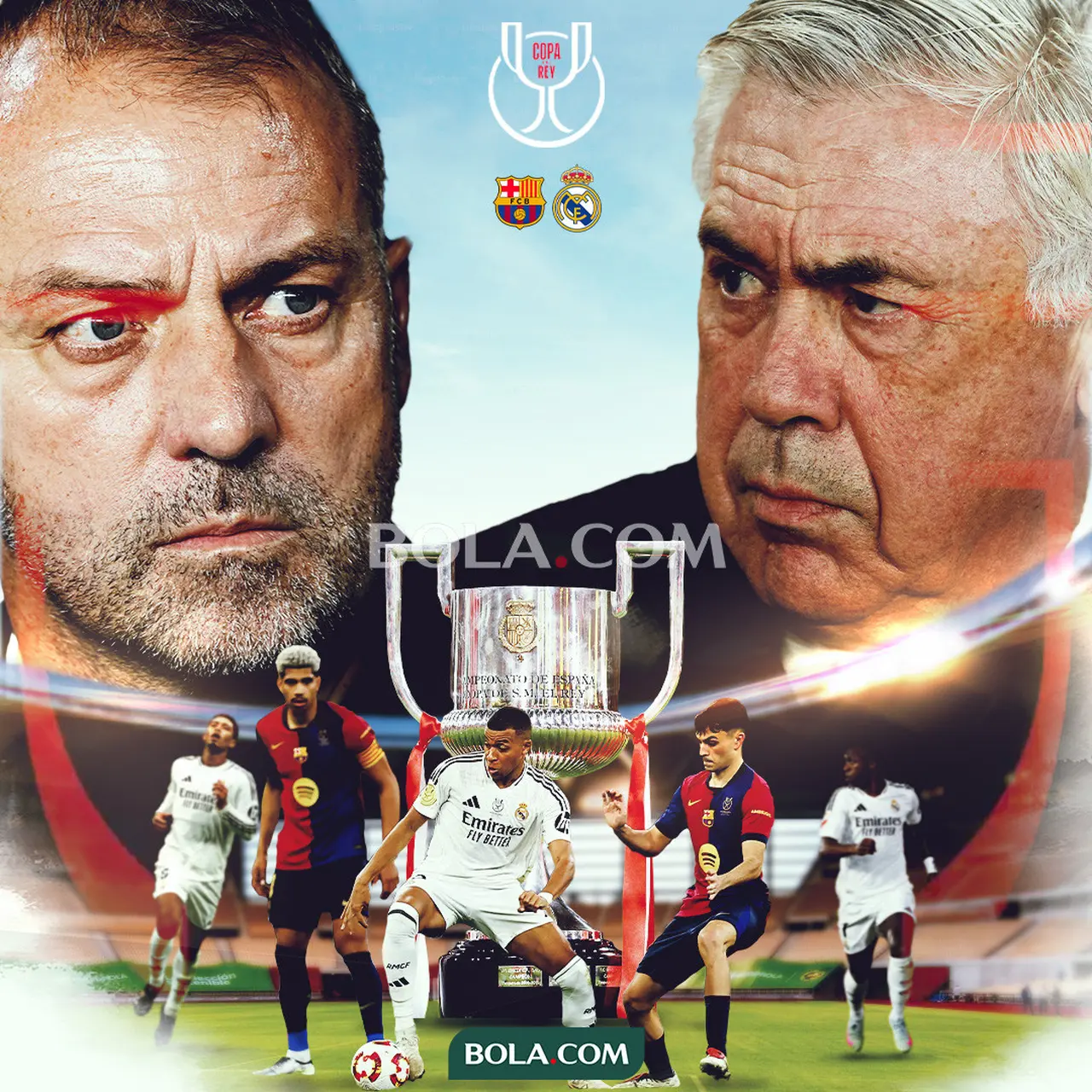 Live Streaming Final Copa del Rey El Clasico Barcelona Vs Real Madrid ...