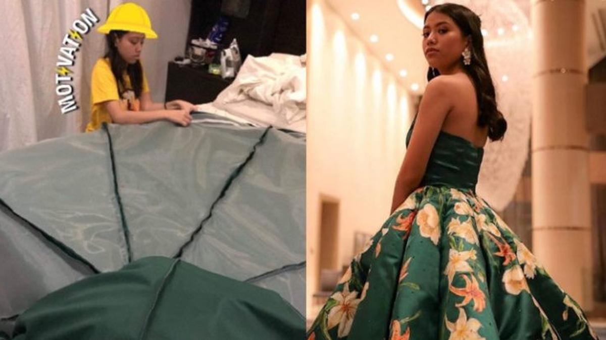 Remaja Ini Lukis Gaun Prom Night Sendiri, Hasilnya Bikin Warganet ...