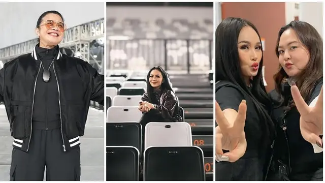 6 Potret Persiapan Super Diva di Indonesia Arena GBK, Konser Megah ...