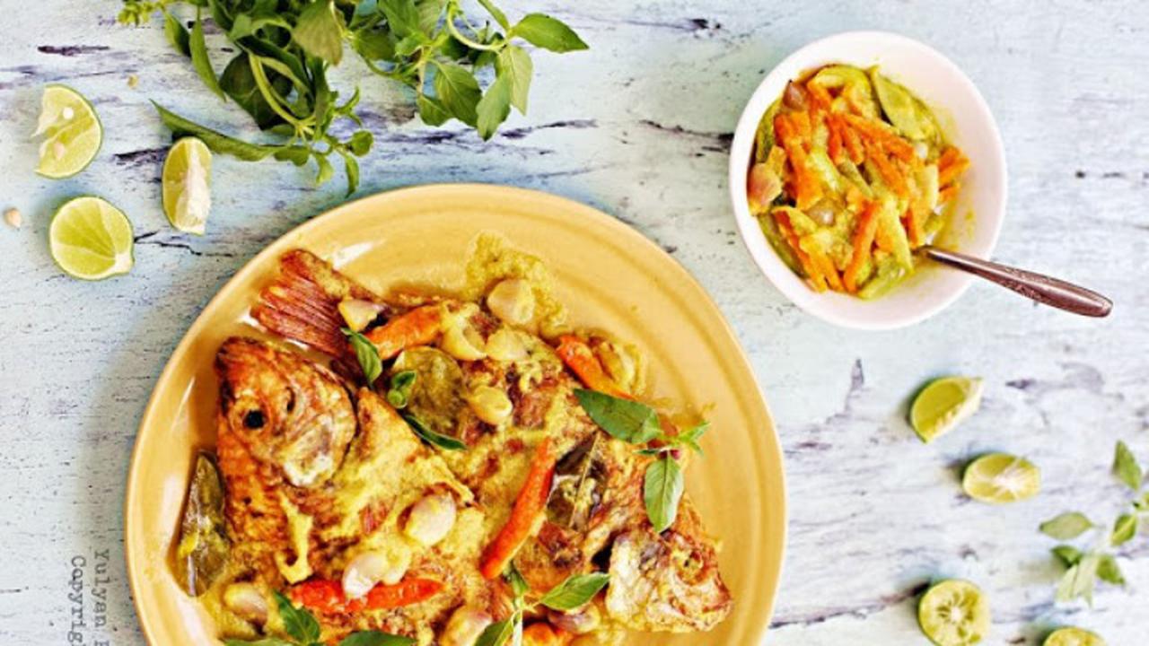 Menu Maksi: Ikan Nila Merah Acar Kuning