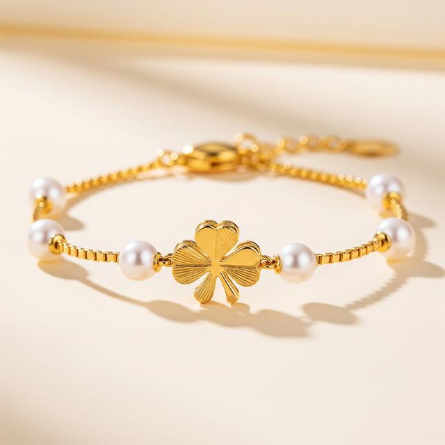 9 Model Gelang Clover, Mulai dari Sentuhan Emas hingga Gaya Layering