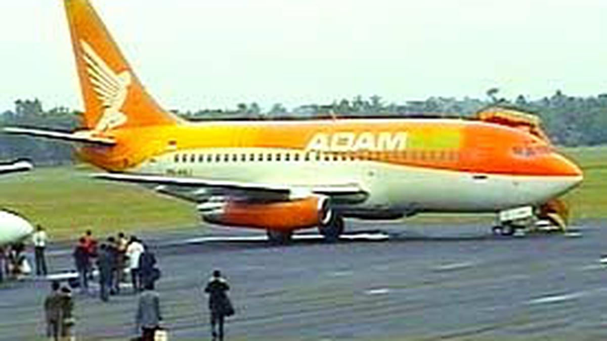 Adam Air Gagal Take Off di Bandar Lampung