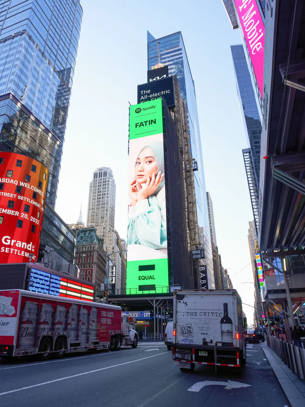Jadi Duta Equal, Giliran Fatin yang Wajahnya Terpampang dalam Billboard ...