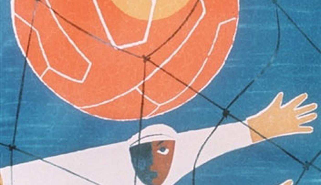 Poster Piala Dunia 1954 (© AFP 2006) - Foto Liputan6.com