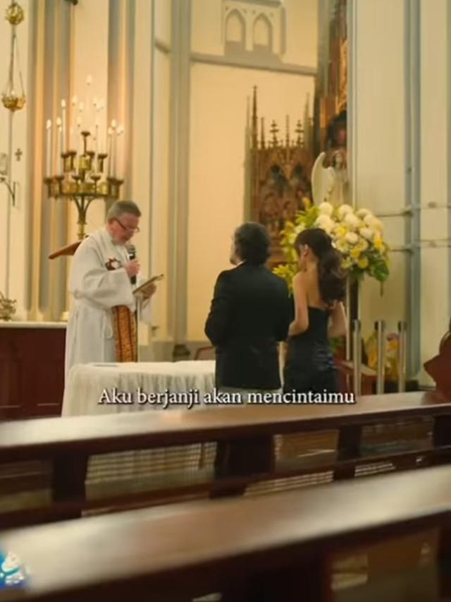 7 Potret Pembaharuan Janji Nikah Jeremy Thomas dan Ina, Bak Pengantin Baru