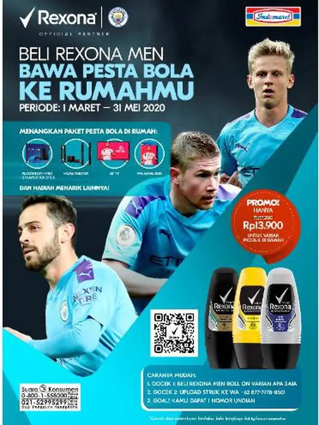 Yuk, Tonton Kebolehan Pemain Nasional dalam Rexona Men Soccer Star ...