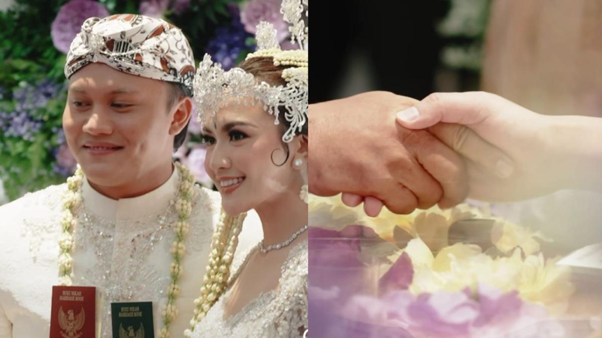 Mengintip Indahnya Akad Nikah Rizky Febian dan Mahalini