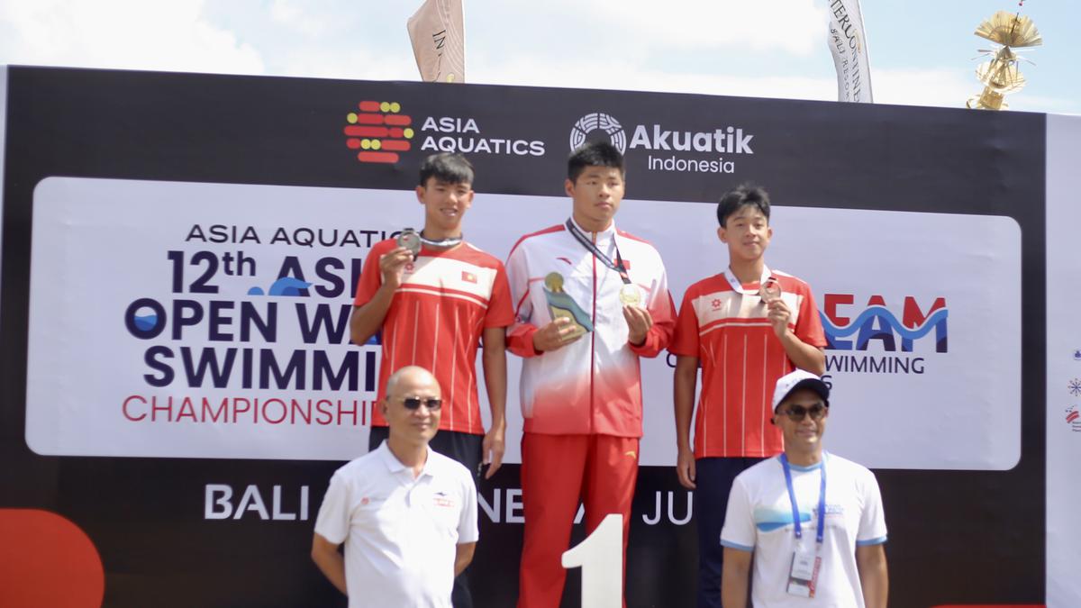 Dominasi Perenang China di Nomor 5K 12th Asian Open Water Swimming ...