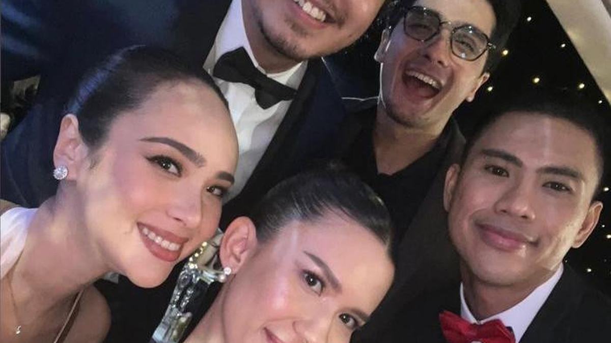 7 Gaya Geng GGS Reuni di Resepsi Pernikahan Jessica Mila, Prilly ...