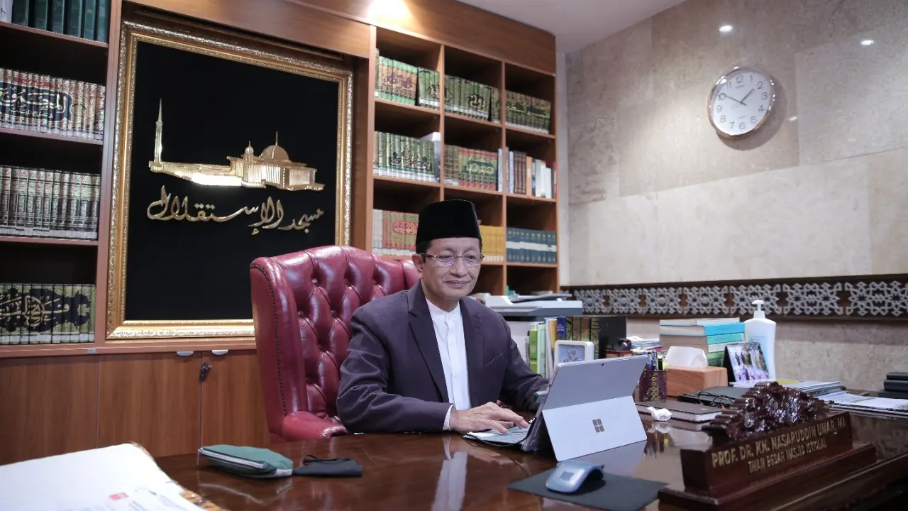 Biografi Nasaruddin Umar, Imam Besar Masjid Istiqlal - Hot Liputan6.com