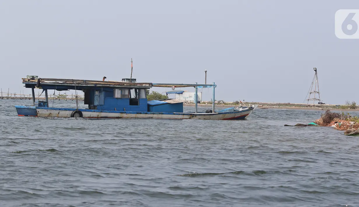 FOTO: Nelayan Muara Angke Keluhkan soal Pulau G - Foto Liputan6.com