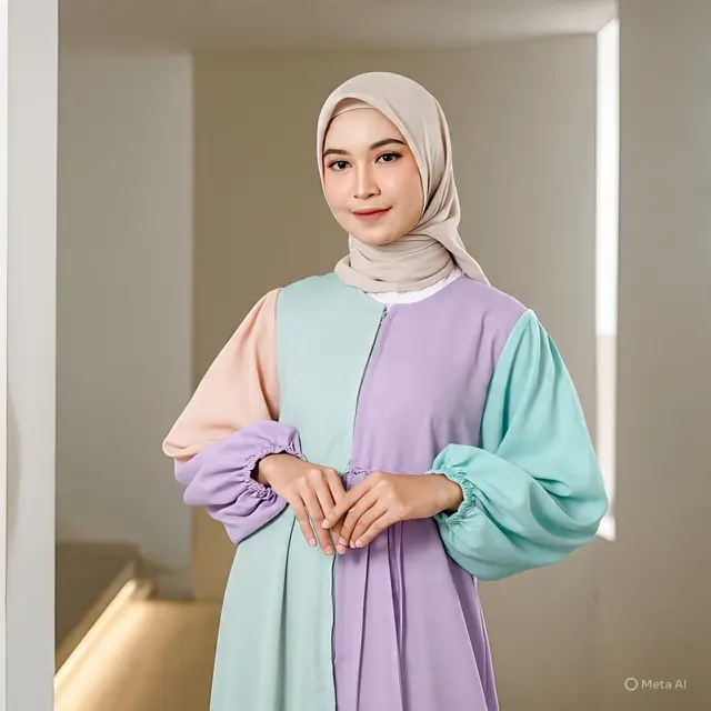 6 Rekomendasi Model Gamis Buat Kamu yang Ingin Tampil Lebih Feminin ...