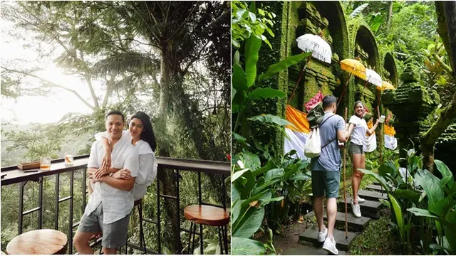 6 Potret Seru Naysila Mirdad dan Arfito Hutagalung Liburan di Bali, Makin Mesra - Hot Liputan6.com