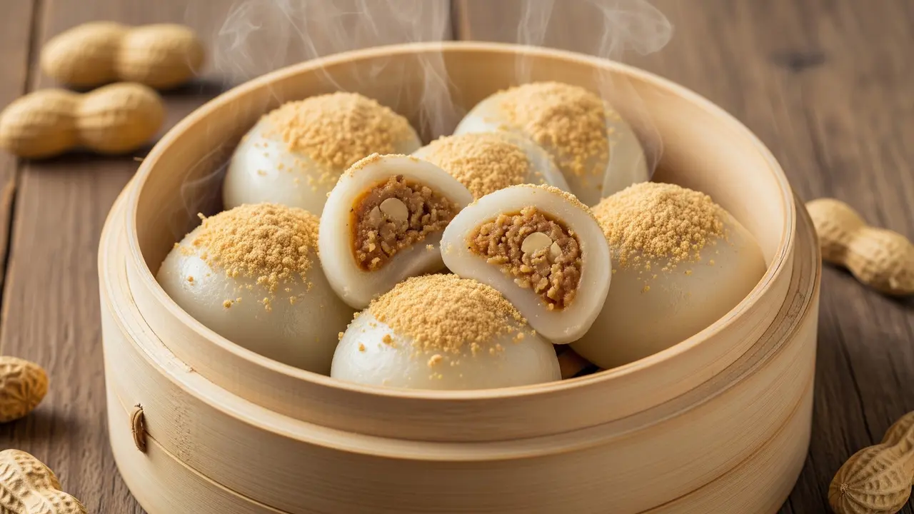 Resep Mochi Kukus Isi Kacang Tanah yang Lembut dan Kenyal, Dijamin Nagih