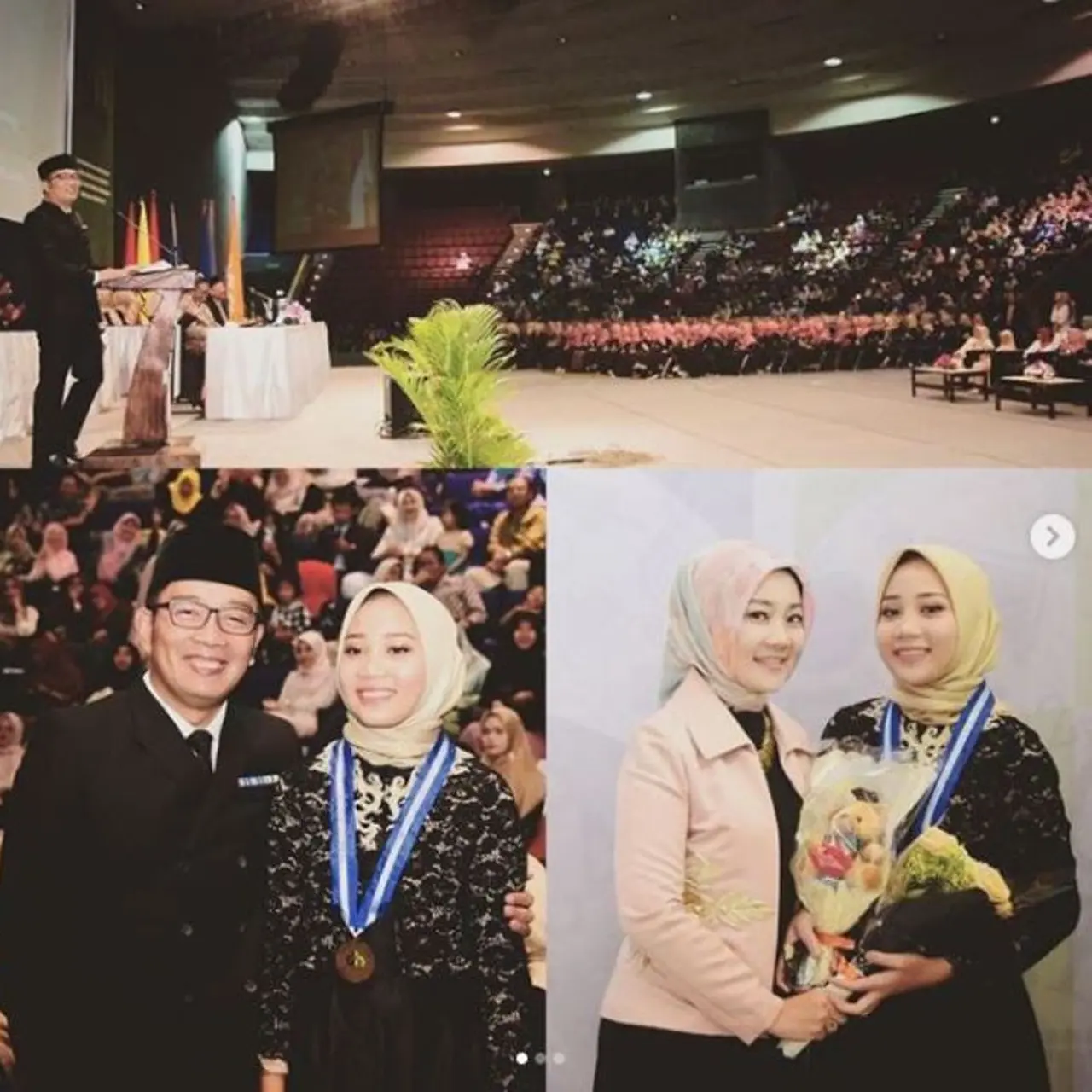 Foto Wisuda Putri Ridwan Kamil Memukau Warganet - Lifestyle Liputan6.com