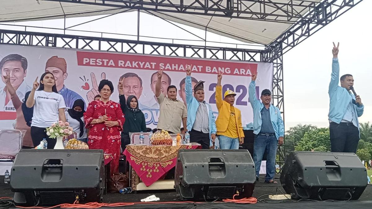 Gelar Deklarasi Prabowo-Gibran di Riau, Sahabat Bang Ara: Rakyat Ingin Pilih yang Pasti-Pasti ...