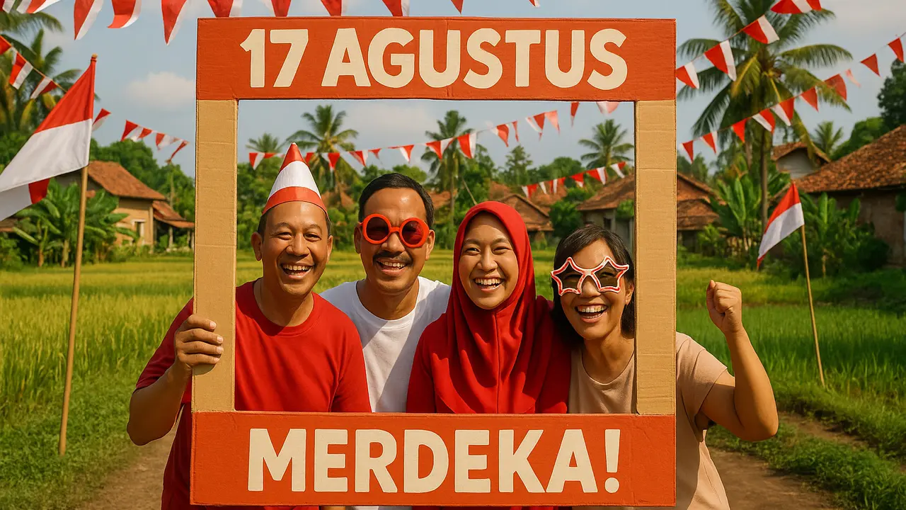10 Desain Photo Booth 17 Agustus yang Cocok untuk Merayakan Hari ...