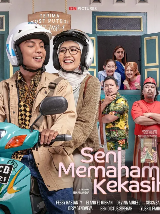 7 Potret Febby Rastanty Jadi ‘Istri’ Agus Mulyadi di Film Seni Memahami Kekasih - Hot Liputan6.com