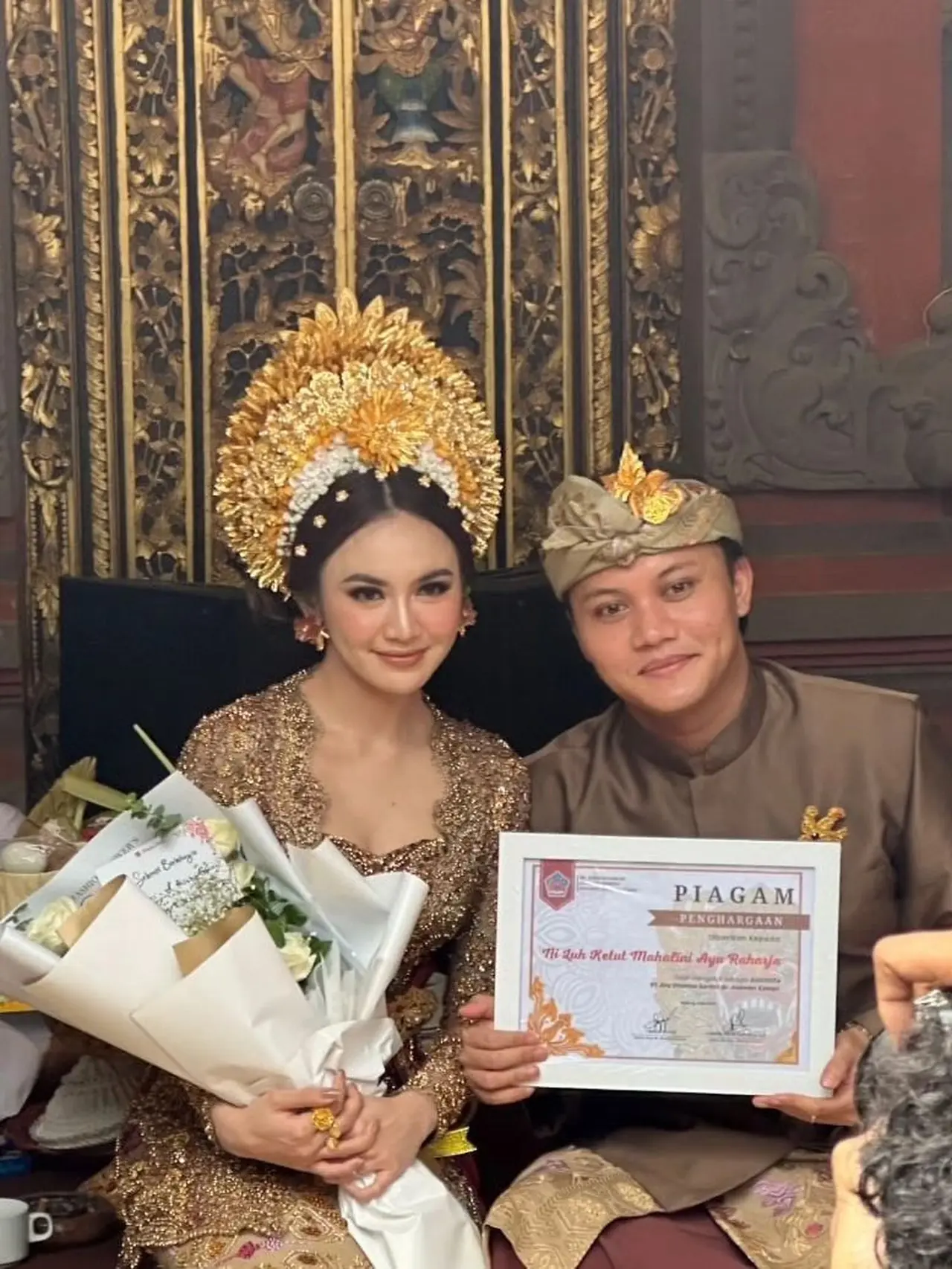 8 Potret Mahalini dan Rizky Febian Jalani Upacara Mepamit di Bali ...