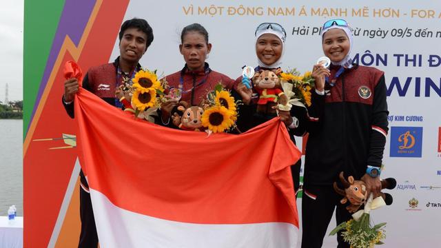 Rowing Indonesia Sabet Juara Umum di SEA Games 2021, Bukti Pembinaan ...