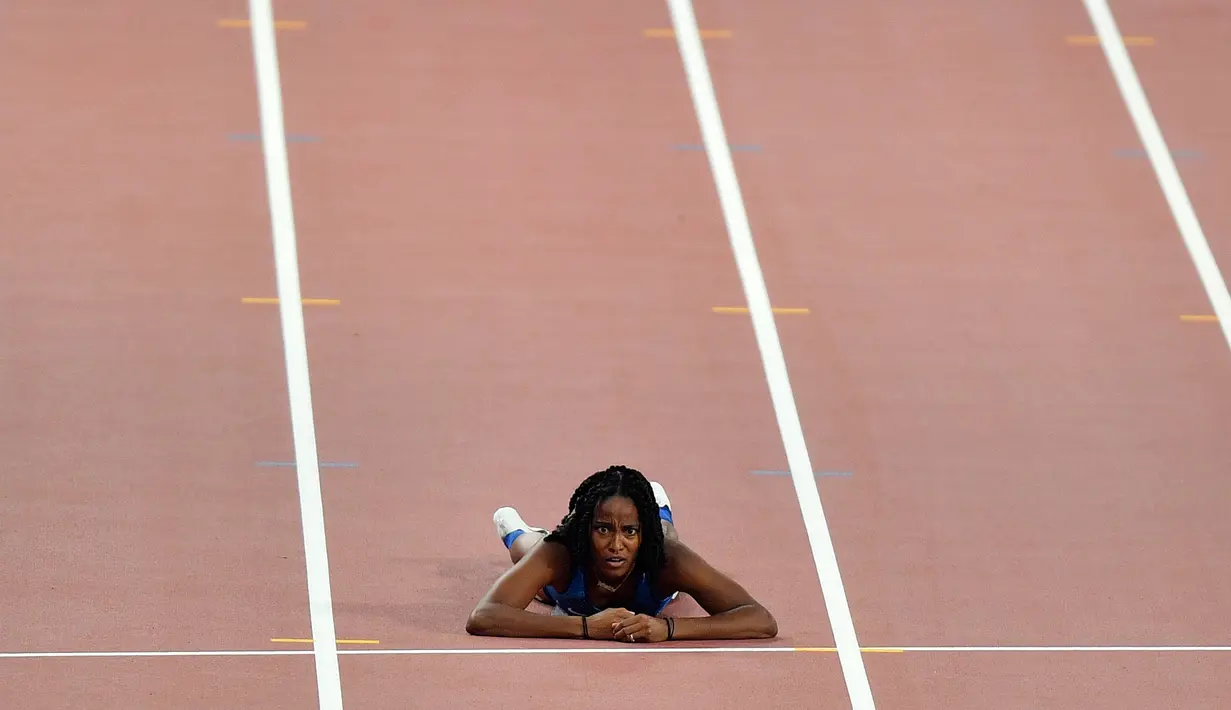 FOTO: Sprinter AS Frustasi Cedera di Kejuaraan Atletik Dunia - Foto ...