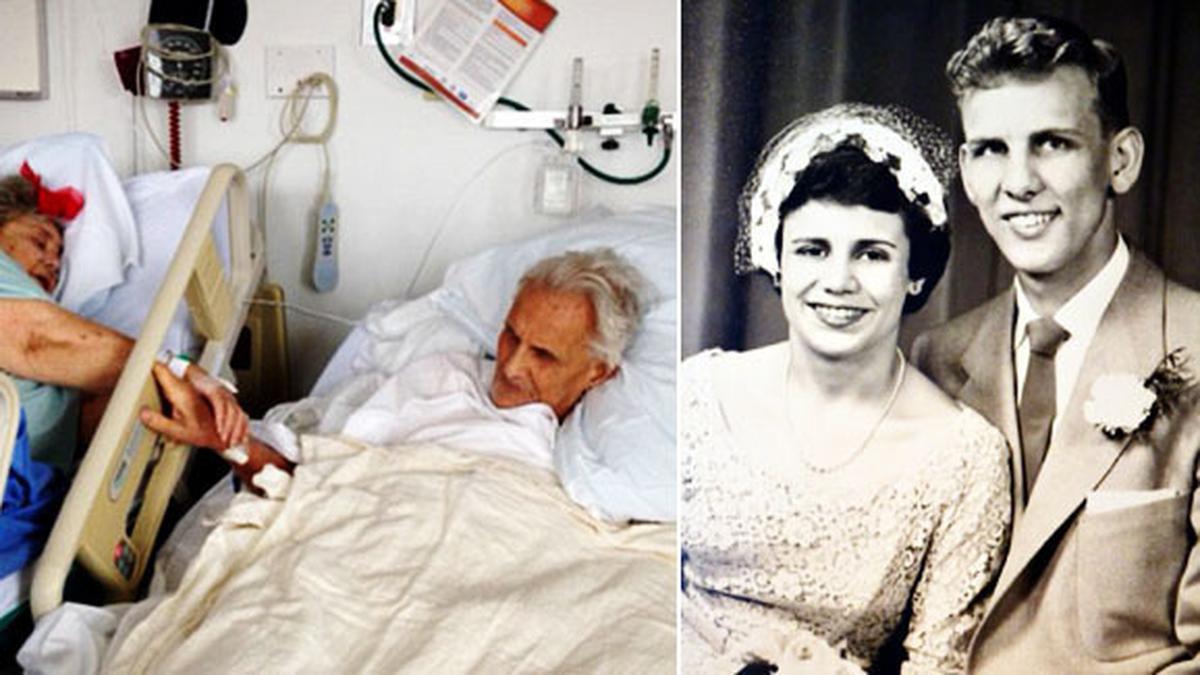 Kakek Nenek Meninggal Bergandengan Tangan Setelah 60 Tahun Menikah