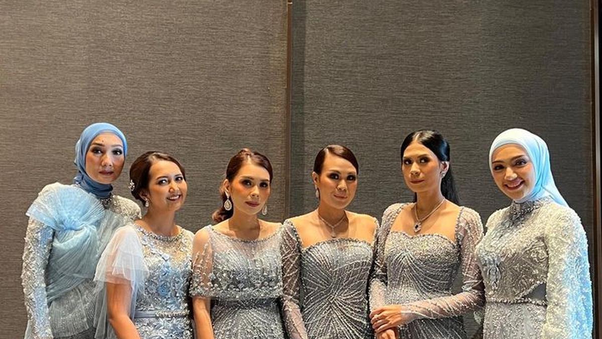 10 Potret Gaya Modis dan Mewah 6 Kakak Ipar Jessica Mila di Rangkaian Pernikahan dari Dress ...