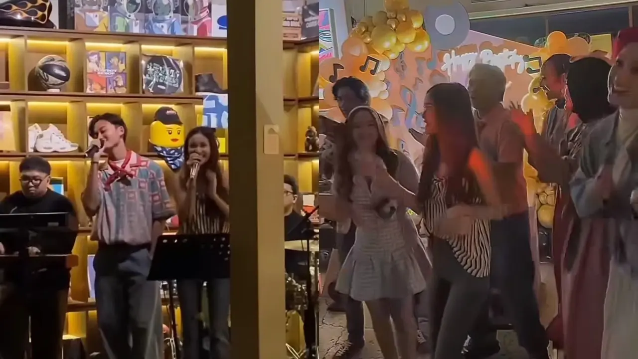 7 Potret Pesta Ultah ke-17 Rizwan Anak Sule Dihadiri Pacar, Pamer Momen ...