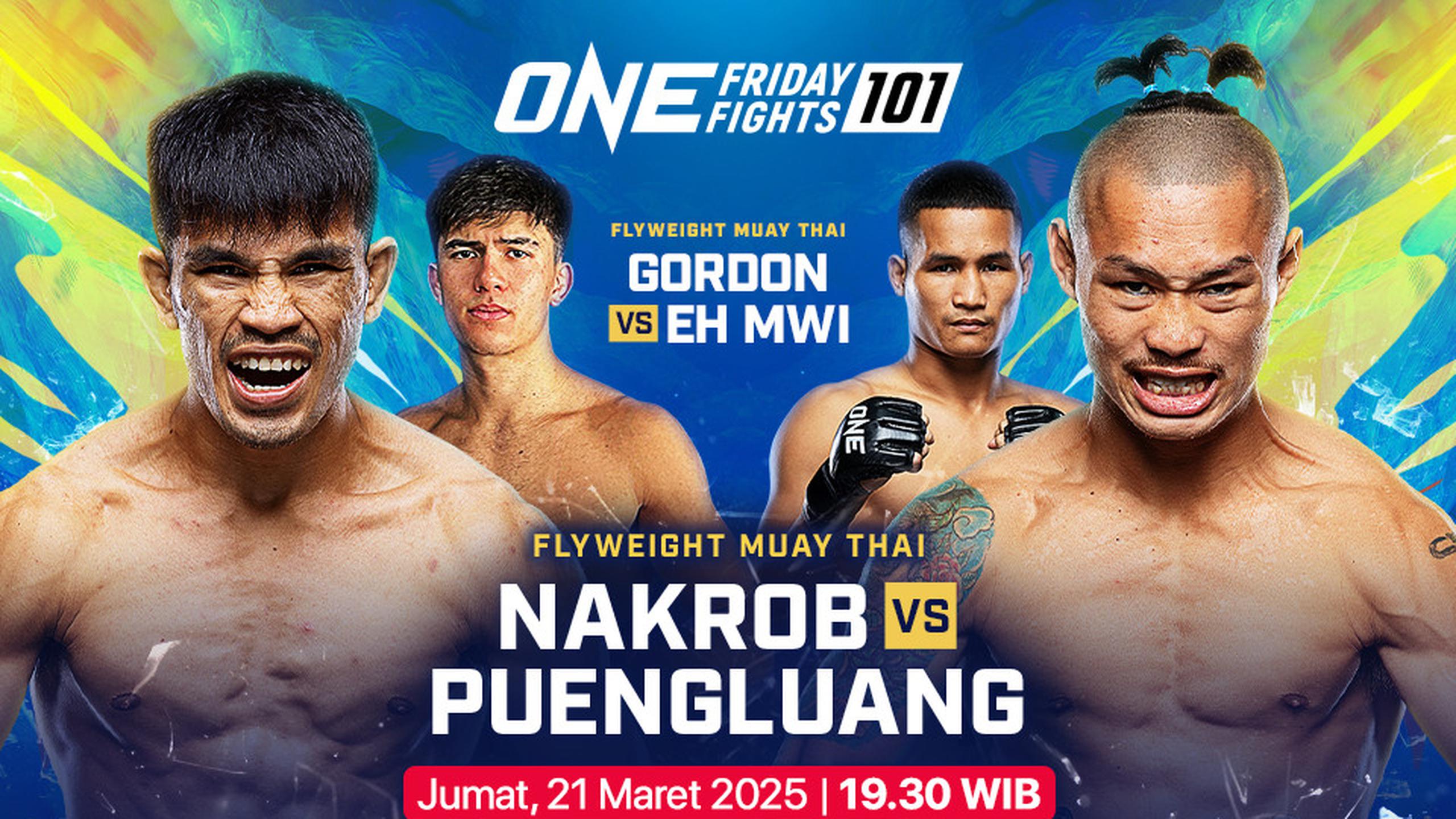 Link Live Streaming ONE Championship: ONE Friday Fights 101 di Vidio