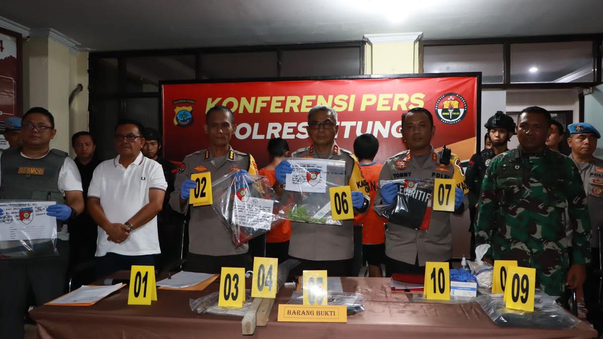 Polisi Ringkus 12 Pelaku Penganiayaan dan Ujaran Kebencian Saat Bentrok Ormas di Bitung ...