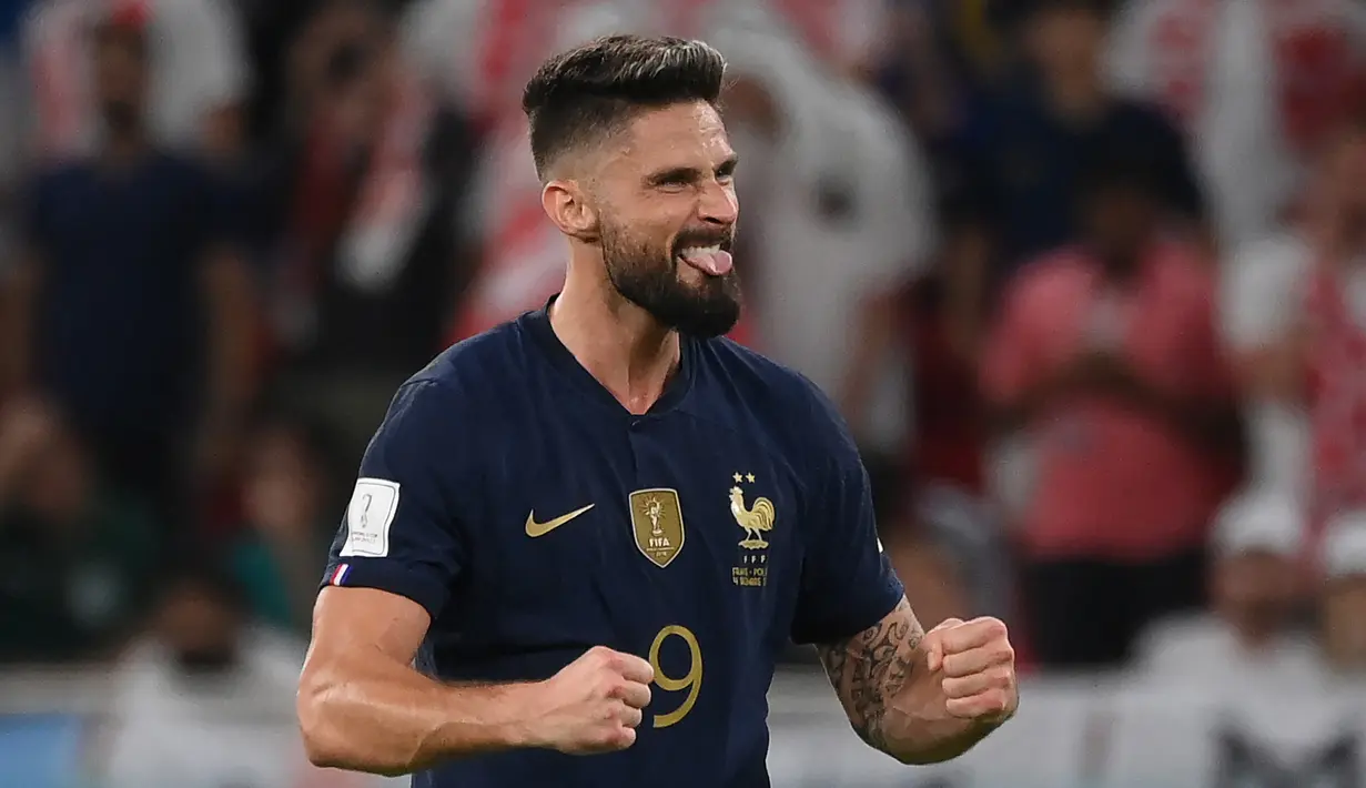Bawa Les Bleus Ungguli Polandia, Olivier Giroud Jadi Pencetak Gol Terbanyak Timnas Prancis ...