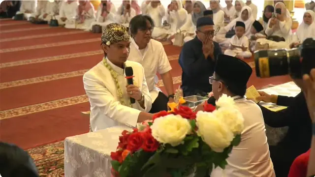 9 Momen Akad Nikah Megawati Hangestri dan Dio Novandra, Dihadiri Giovanna Milana - Hot Liputan6.com