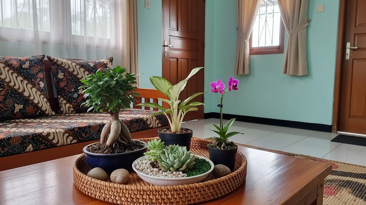 10 Pilihan Tanaman Hias untuk Meja Tamu: Percantik Ruangan dengan ...